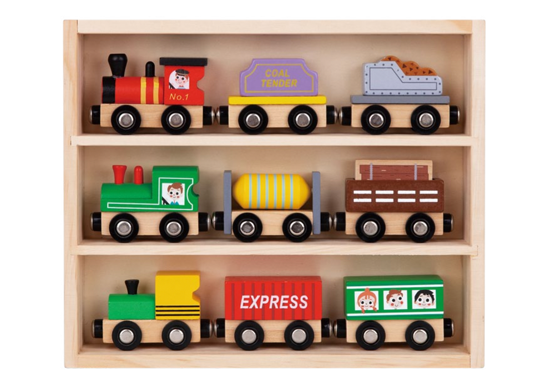 Toyster's Wooden Train Set – Toysters